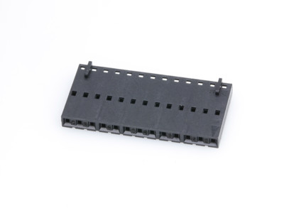 SL Crimp Housing, Single Row, Version D, Back Ribs, 19 Circuits, Black