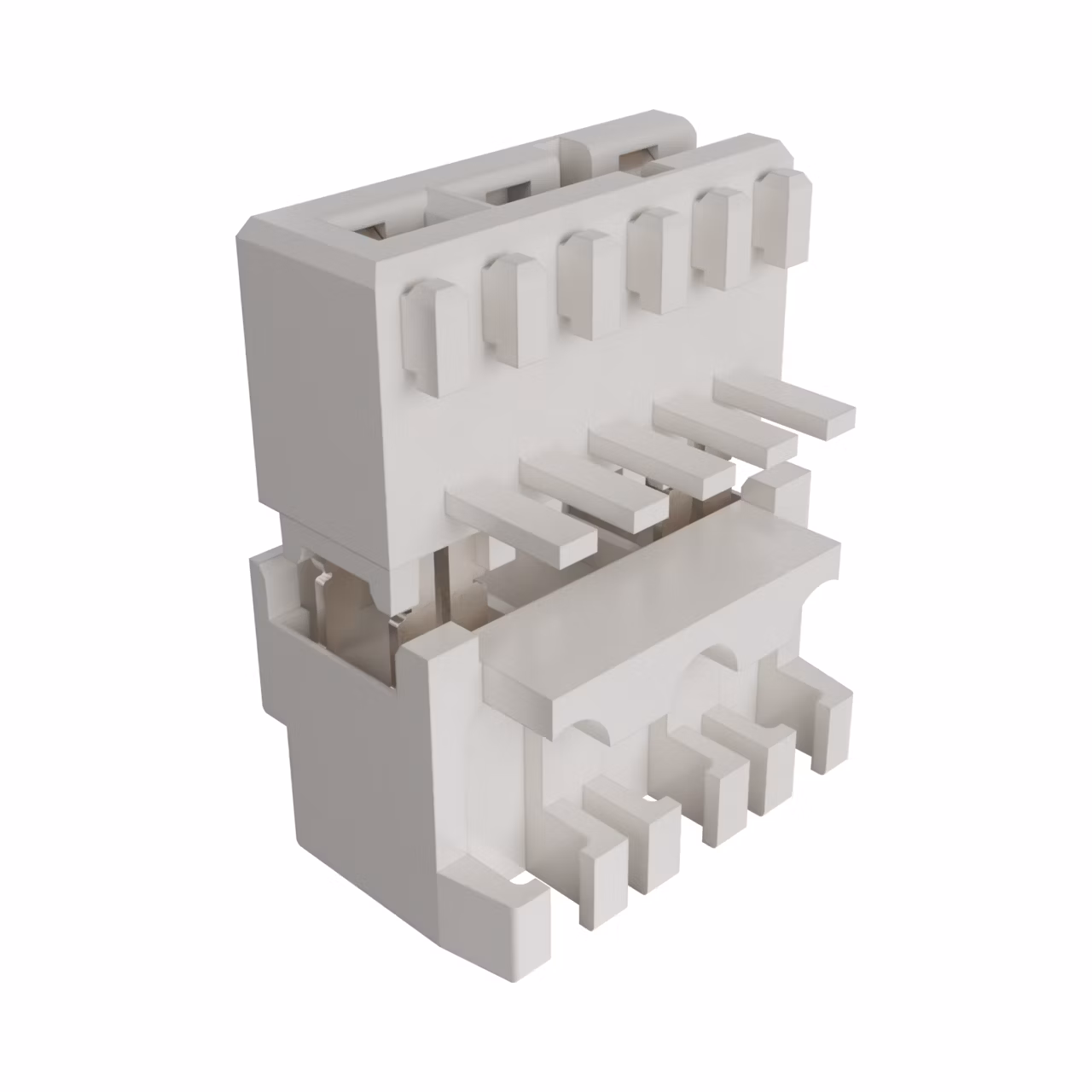 Appli-Mate RAST Power IDT Housing, 5.00mm Pitch, Direct/Indirect, Female, 4 Circuits, Code Keys B, C, D, E, F and G Removed, Open End Walls