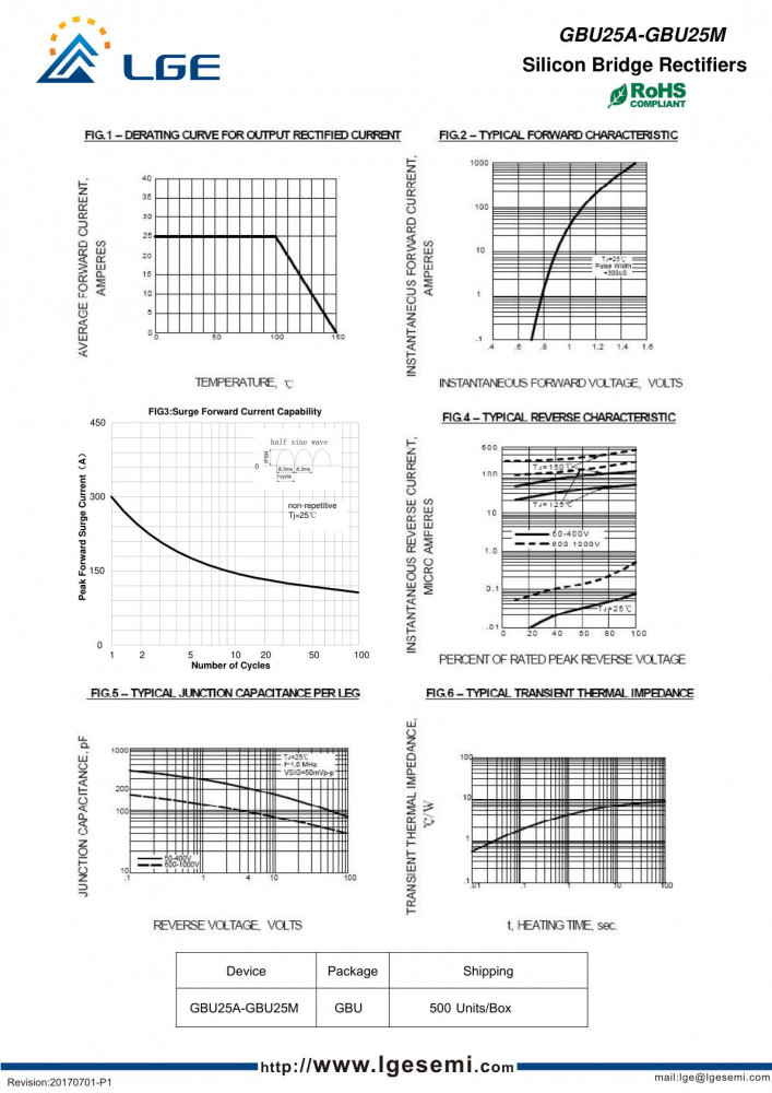 LGE GBU25K datasheet page 2