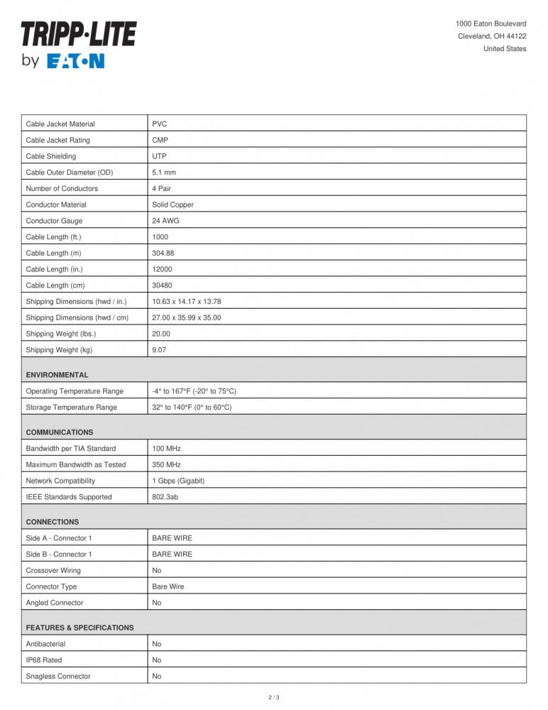 N024-01K-BK technical document page 2