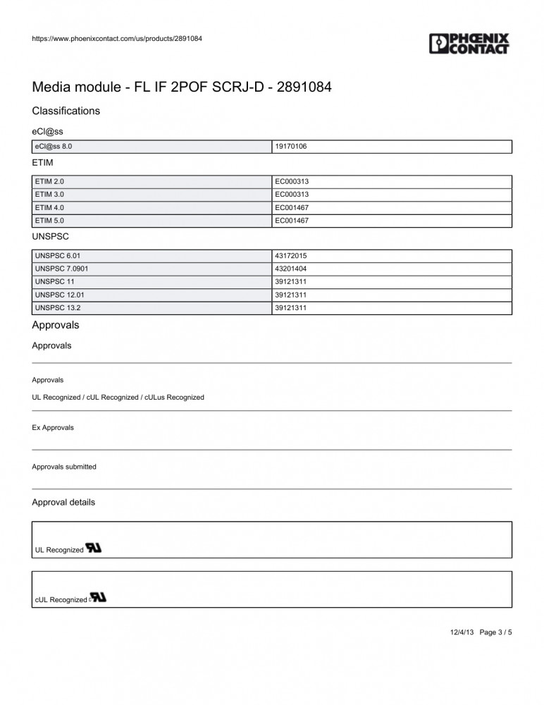 Phoenix Contact 2891084 document page 3