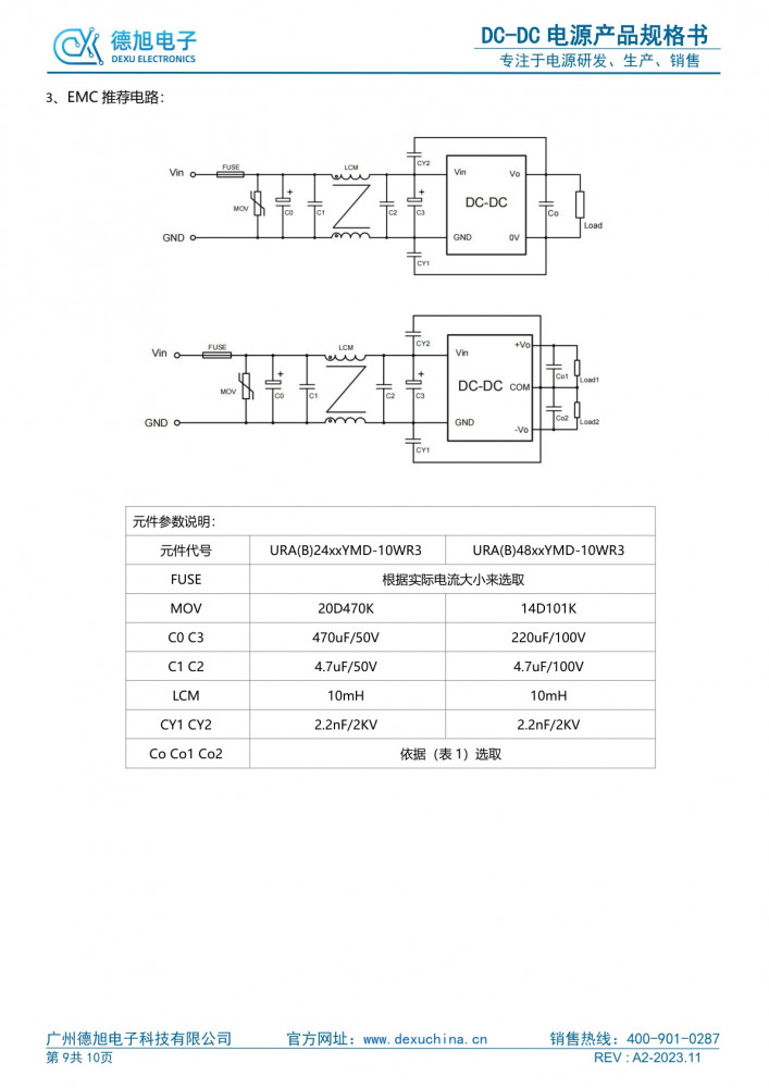 URA4812YMD-10WR3 datasheet page 9