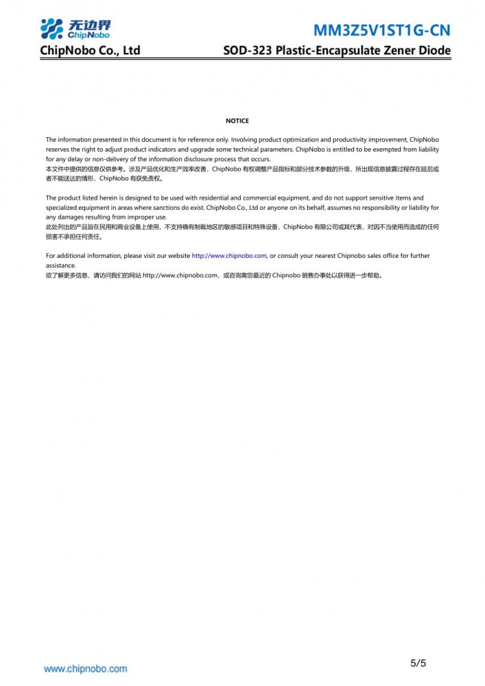 MM3Z5V1ST1G-CN datasheet page 5