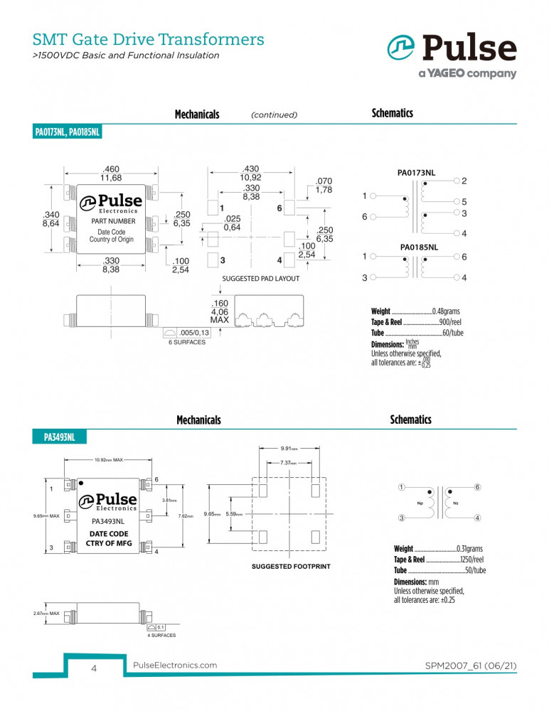 PA0185NLT datasheet page 4