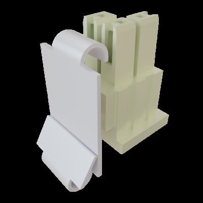Samtec IPD1-02-D Rectangular Connector Housing