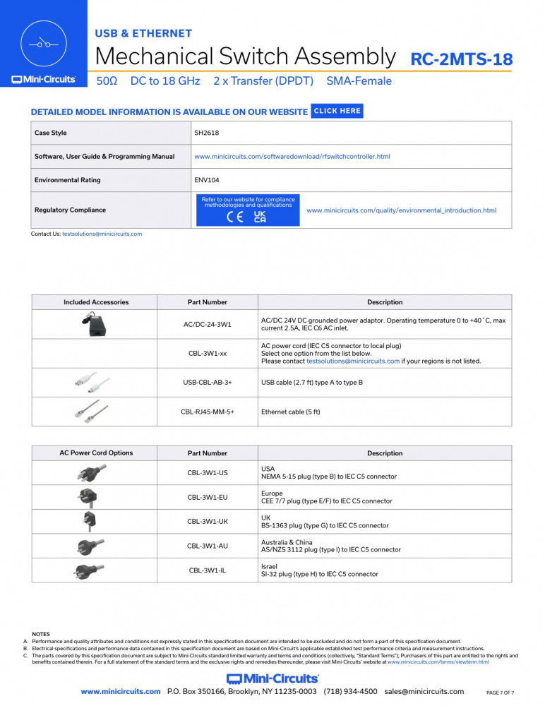RC-2MTS-18 technical document page 7
