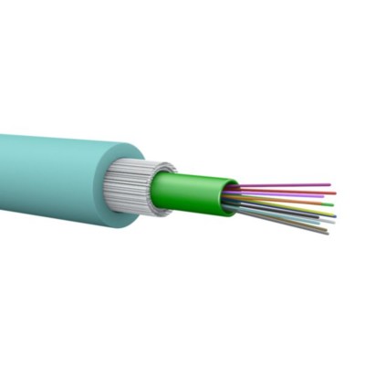 Fibre optic cable OM4 loose tube 12 cores indoor/outdoor LSZH Euroclass Dca s2 d2 a1 for sale