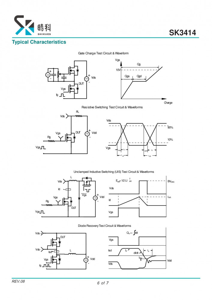 SK3414 datasheet page 6