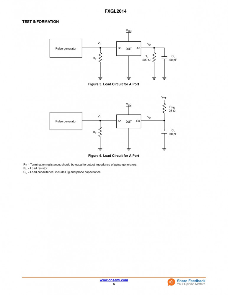 FXGL2014 datasheet page 6