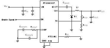 RT6204 - 500mA, 60V, 350kHz Synchronous Step-Down Converter