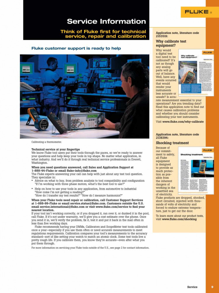 FLUKE 80K-6 document page 9