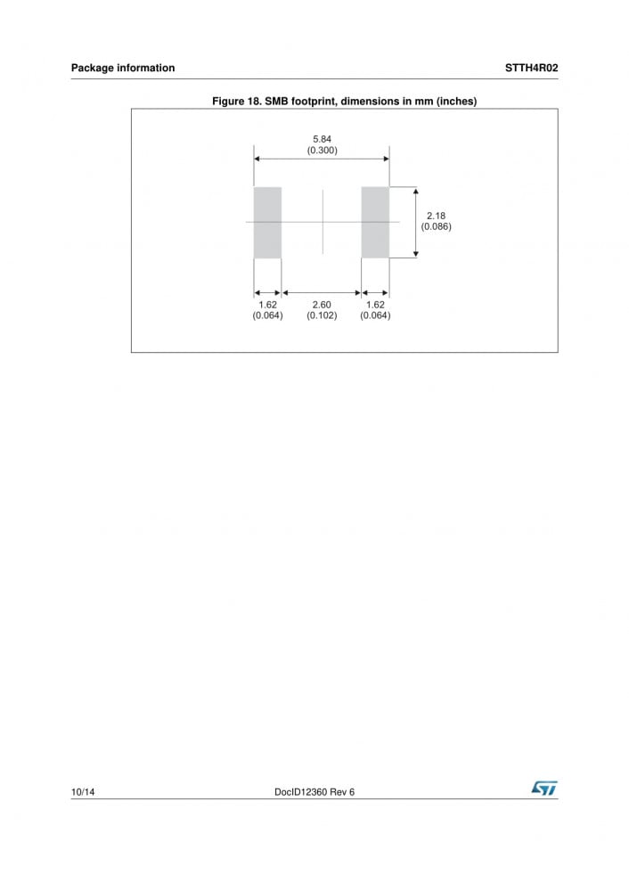 STTH4R02U datasheet page 10