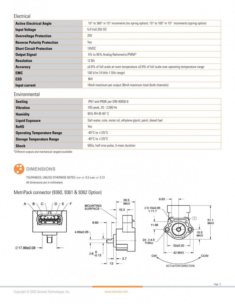 9360 Series datasheet page 2