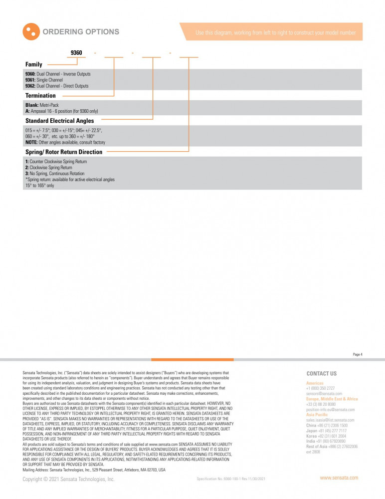 9360 Series datasheet page 4