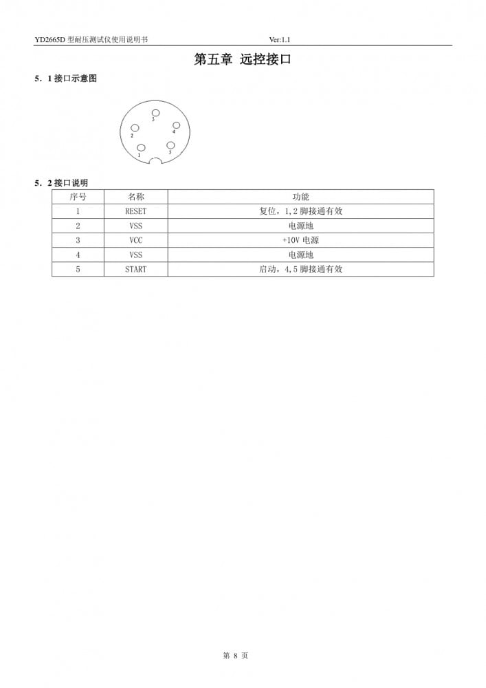 YD2665D manual page 9