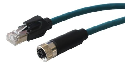 Bulgin PXPTPU12FBF08XRJ050PU Between Series Adapter Cable Assembly for sale