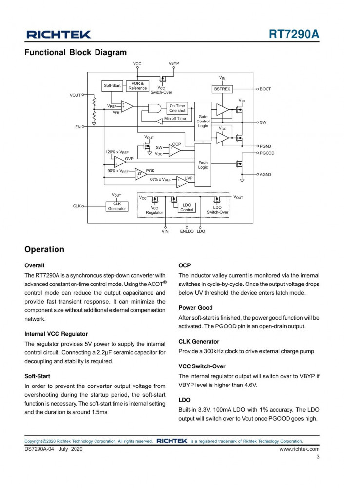 RT7290A datasheet page 3