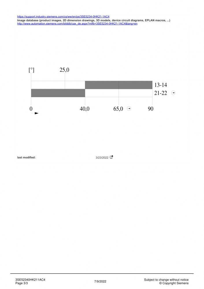 SIEMENS 3SE52340HK211AC4 datasheet page 3