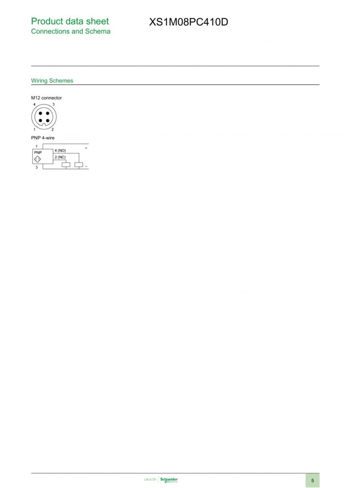XS1M08PC410D technical document page 5
