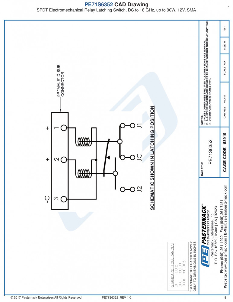 PE71S6352 technical document page 8