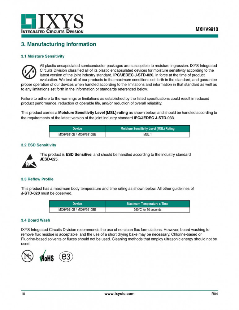 MXHV9910BTR datasheet page 10