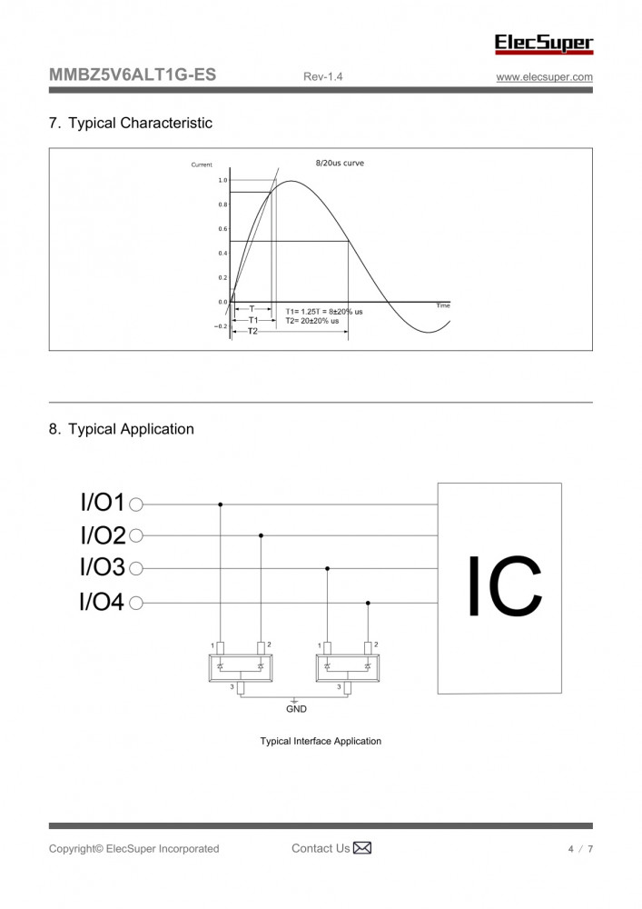 MMBZ5V6ALT1G-ES datasheet page 4