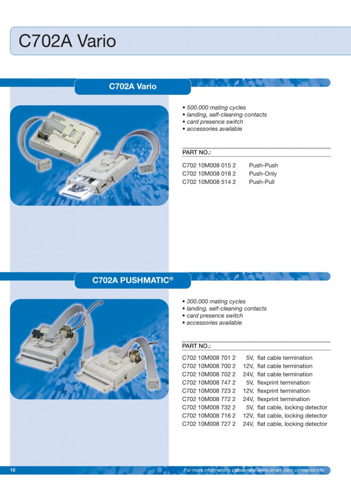 Amphenol C700 documentation page 10