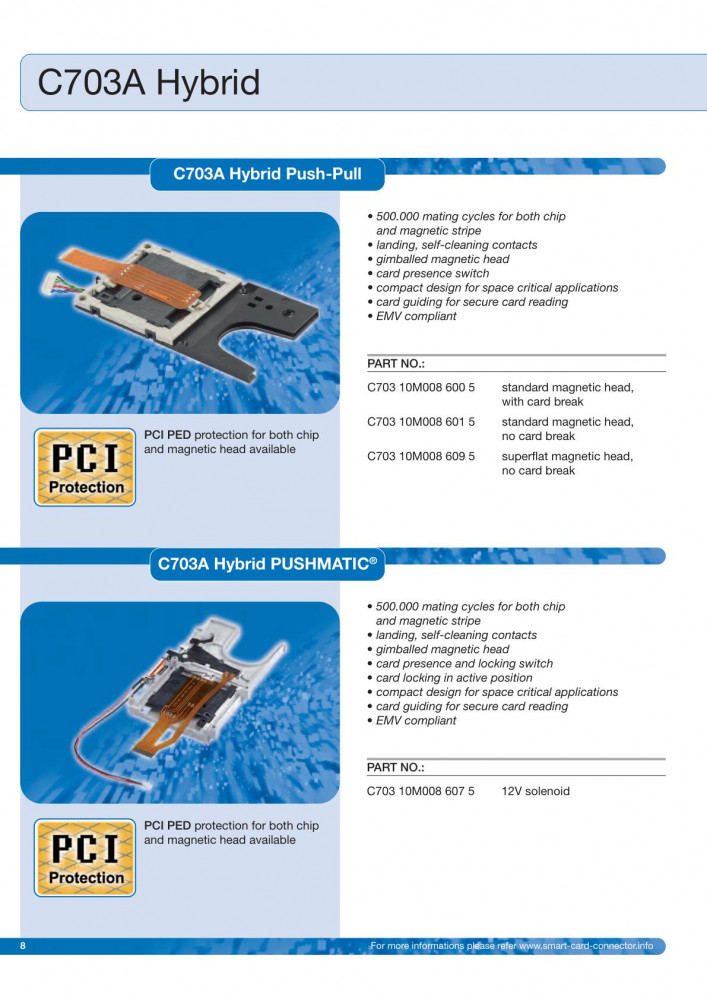Amphenol C700 documentation page 8