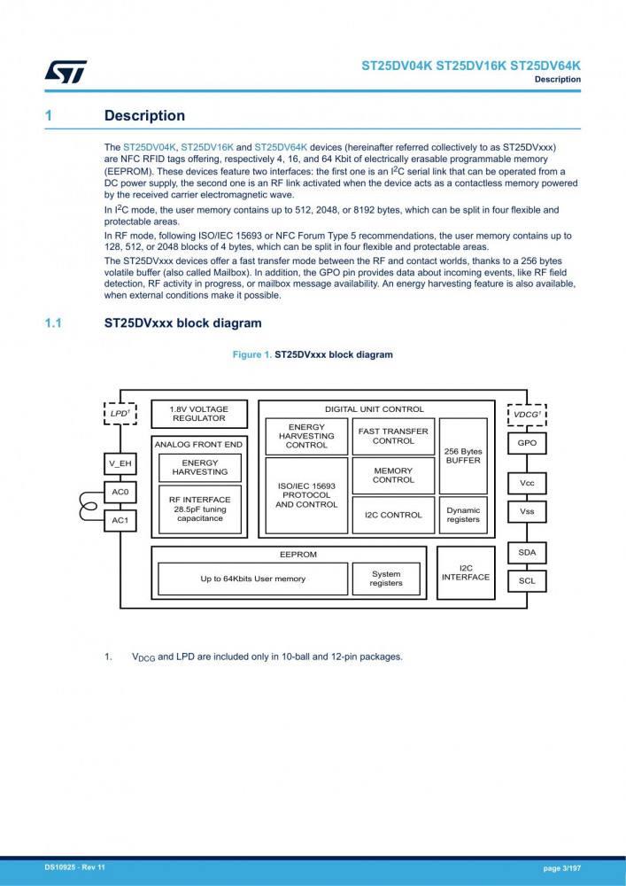 ST25DV04K document preview, page 3
