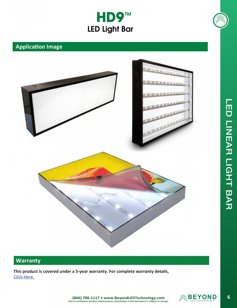HD9 LED Light Bar document page 6