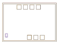 1:2 MMIC Die Transformer, 5500 - 13500 MHz, 50Ω