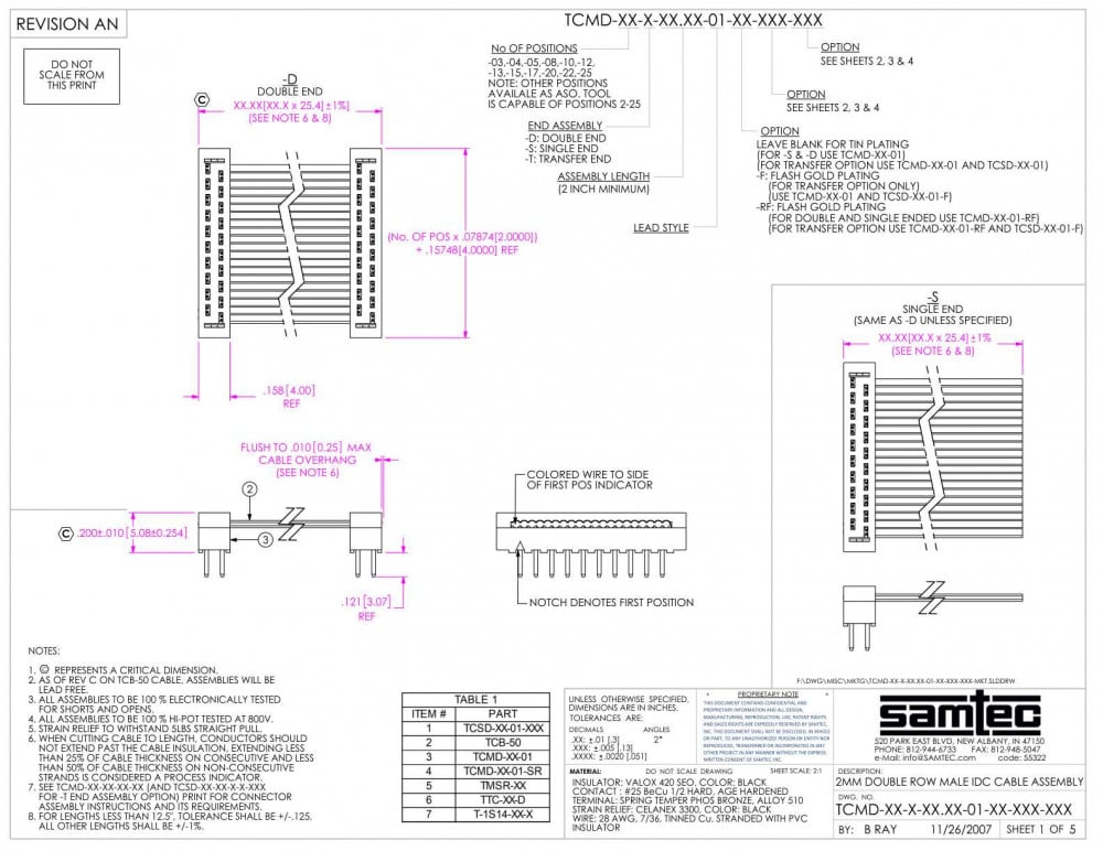 TCMD-17-01 technical drawing page 1