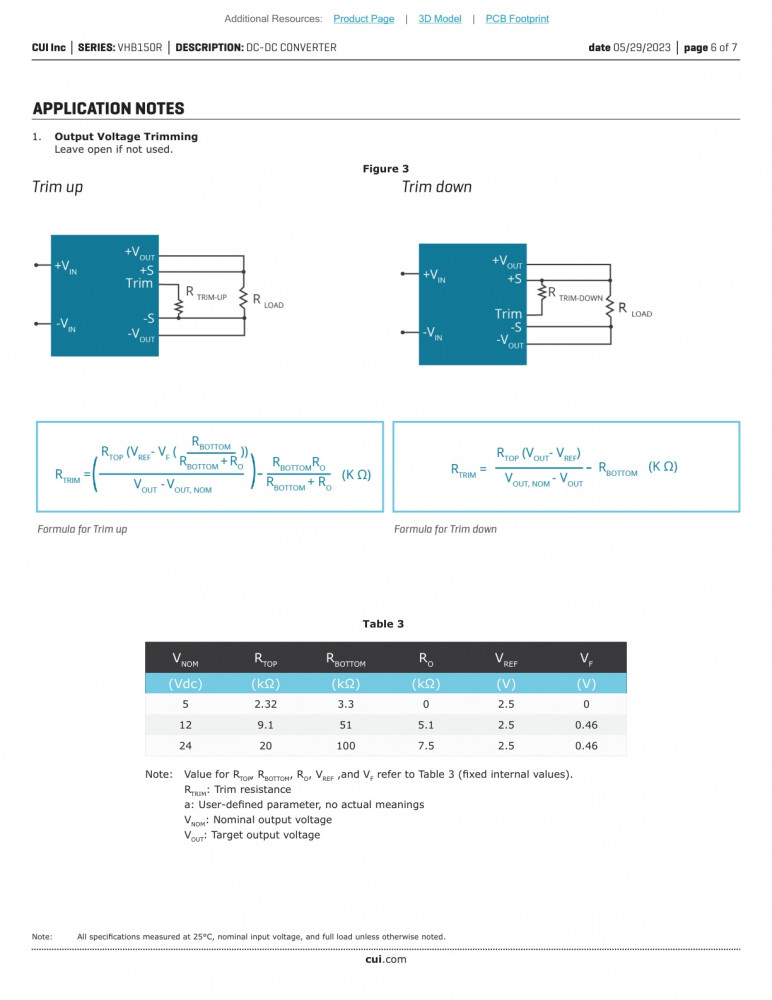 VHB150R-T110-S24 datasheet page 6