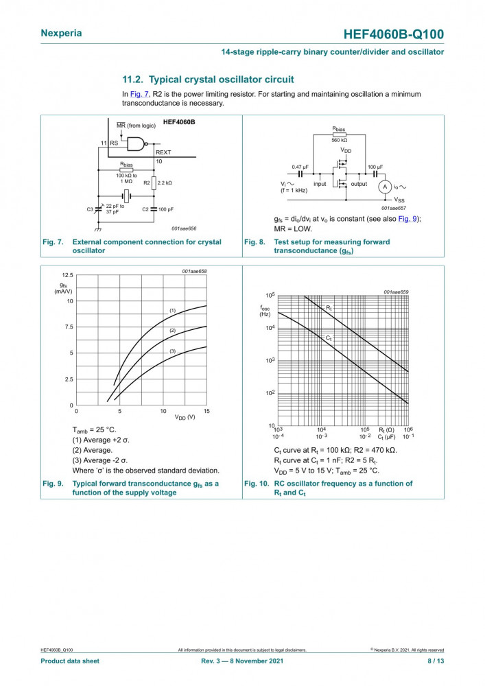 HEF4060BT118 datasheet page 8