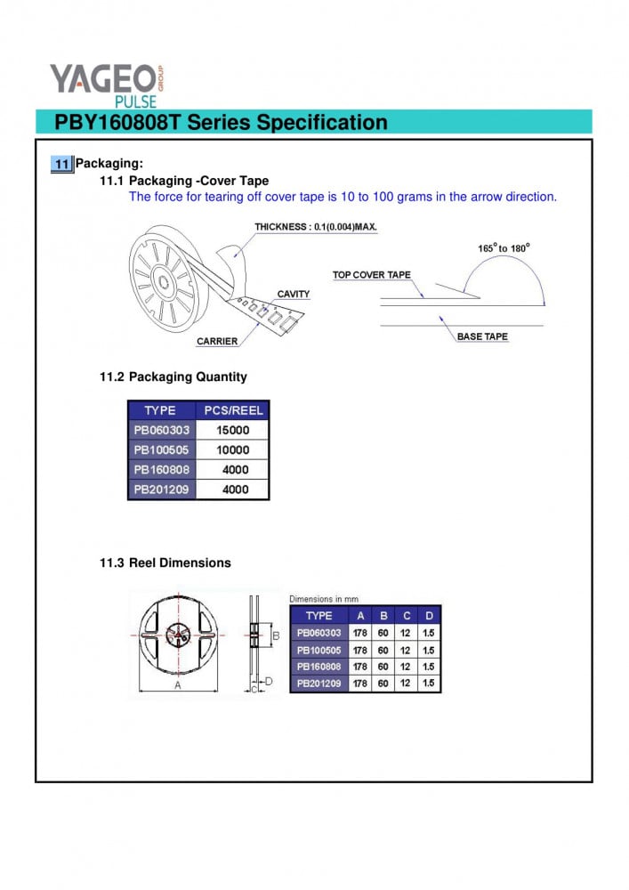 PBY160808T-190Y-N specification page 7