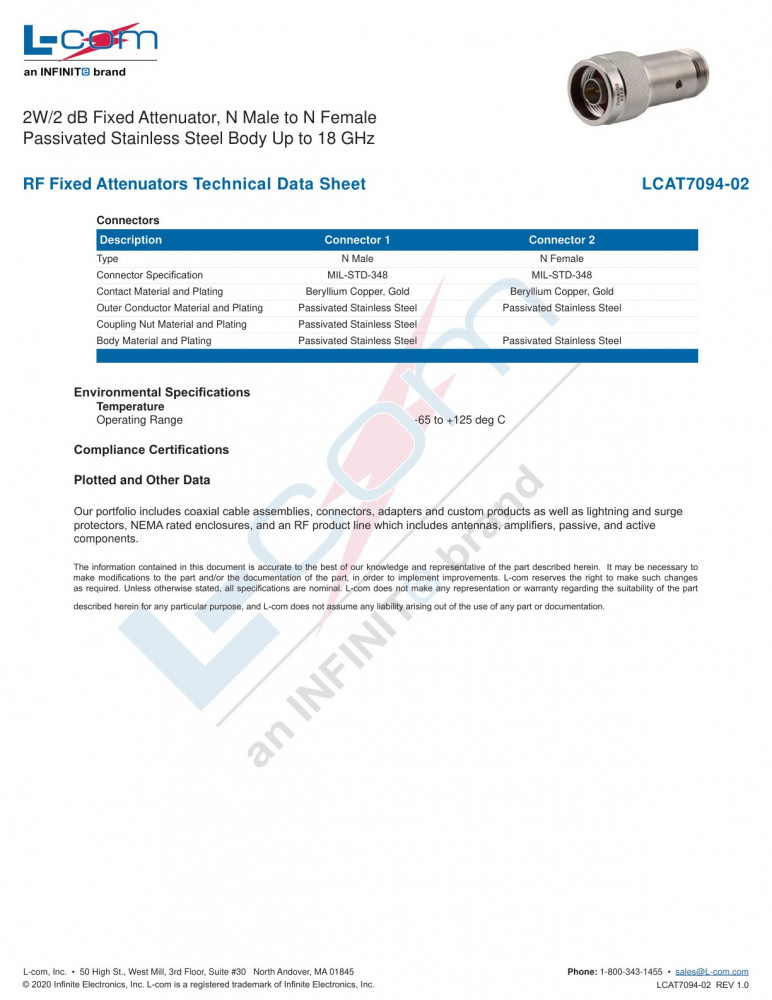 LCAT7094-02 datasheet page 2