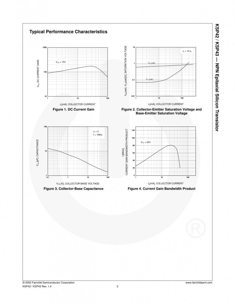 KSP42BU datasheet page 4