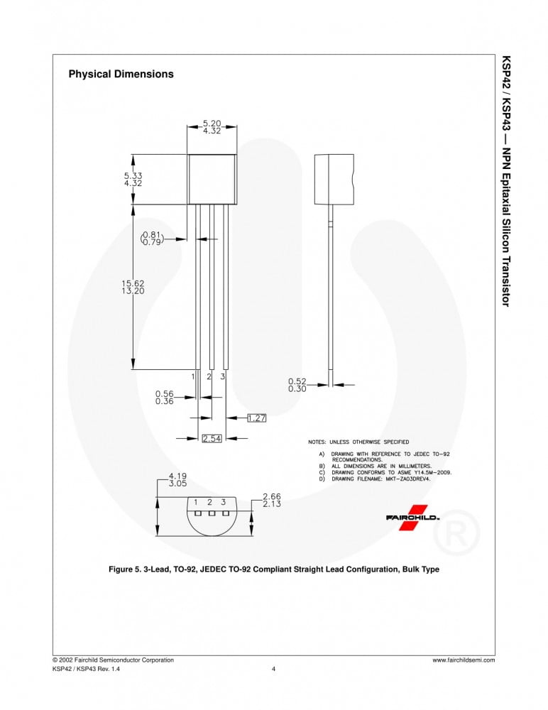 KSP42BU datasheet page 5