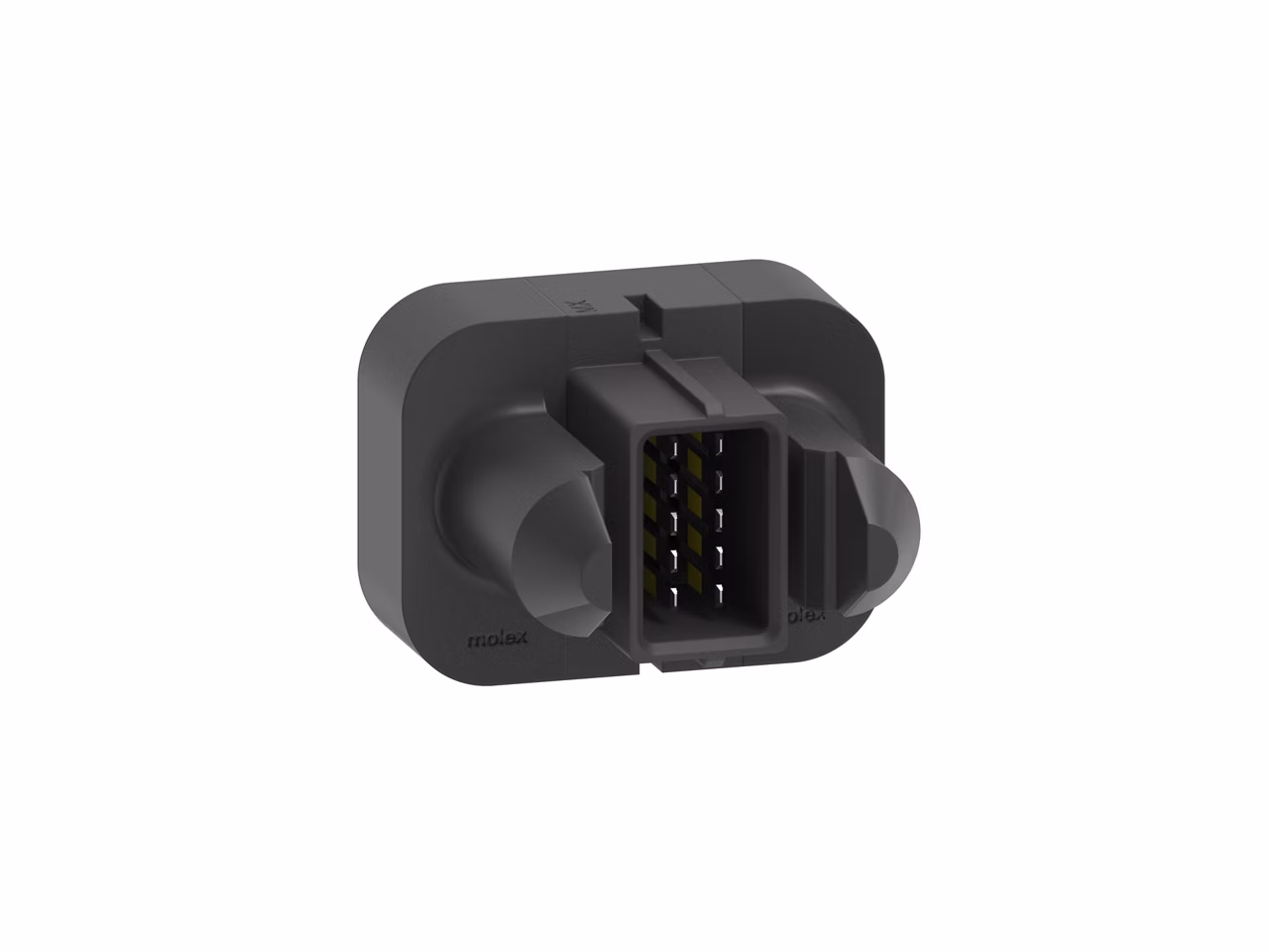 EXTreme Ten60Power Board-to-Board Vertical Plug Assembly with Guide Pins, 30 Signal Circuits