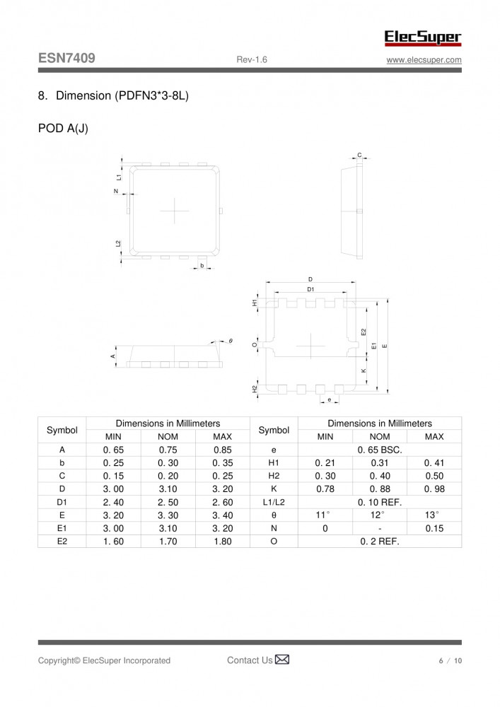 ESN7409 datasheet page 6