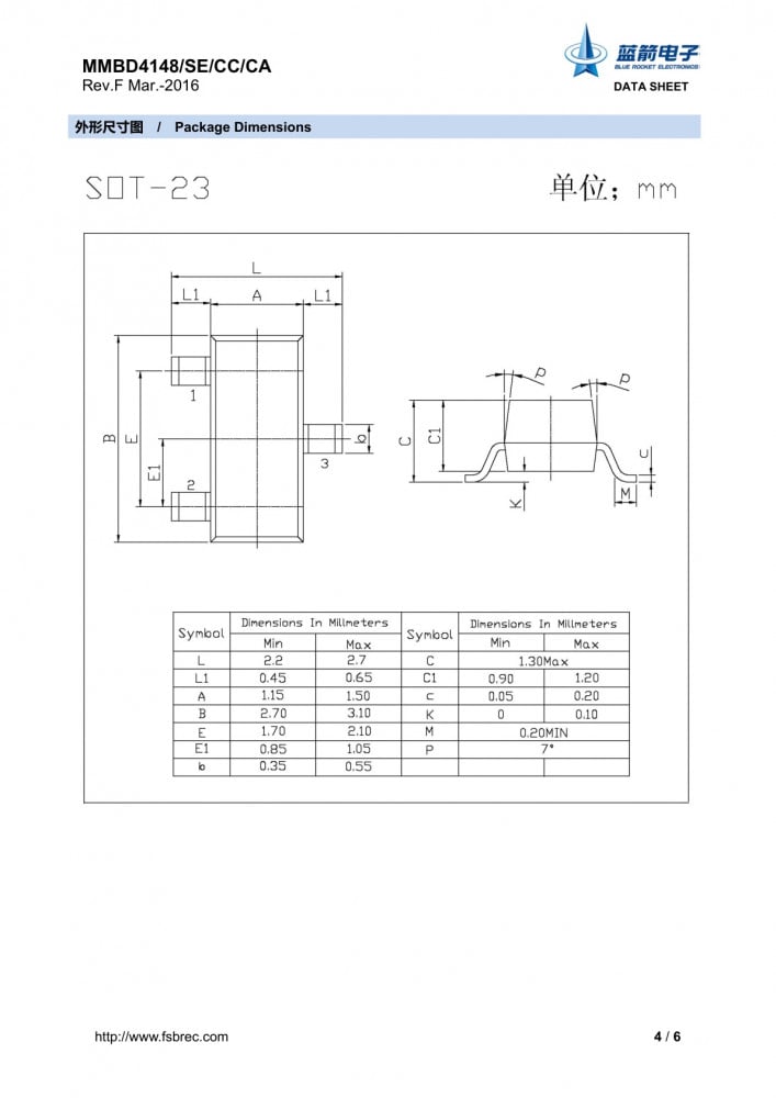 MMBD4148CC datasheet page 4