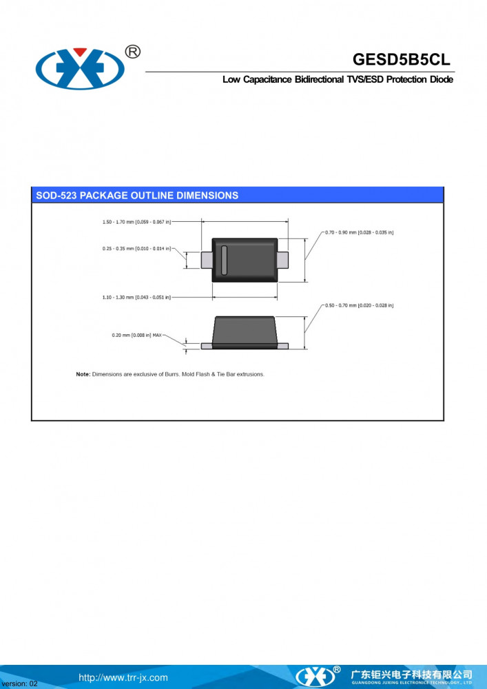 GESD5B5CL datasheet page 4