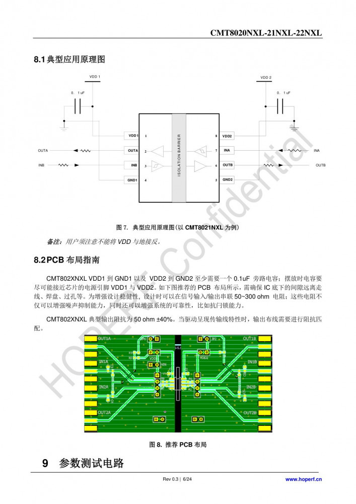 CMT8022N0L datasheet page 6