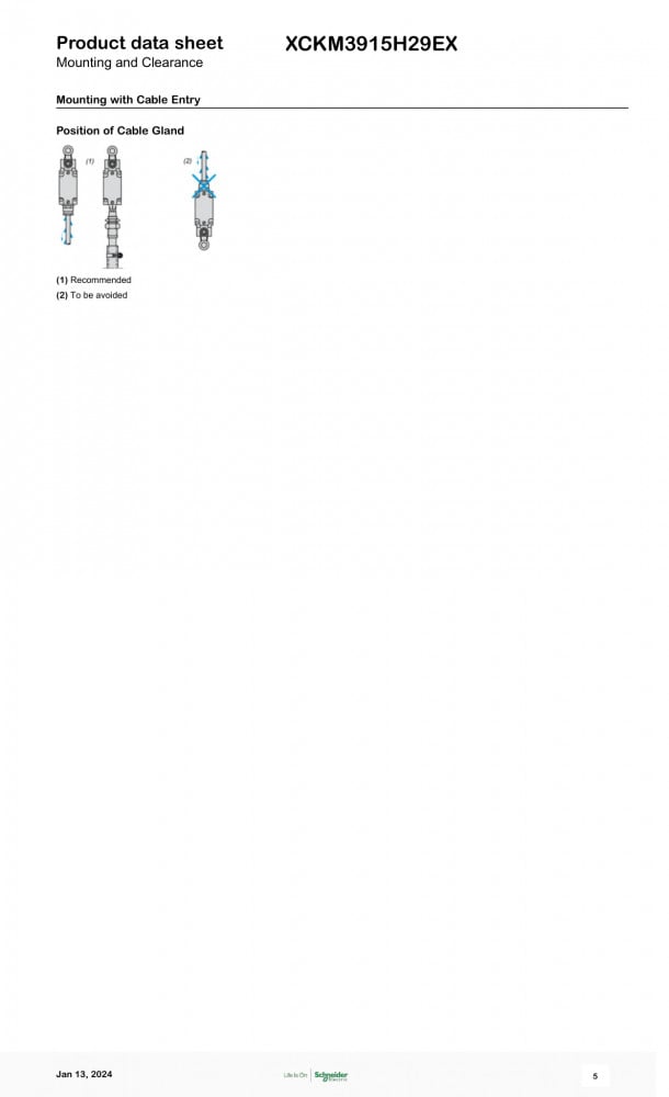 XCKM3915H29EX technical document page 5