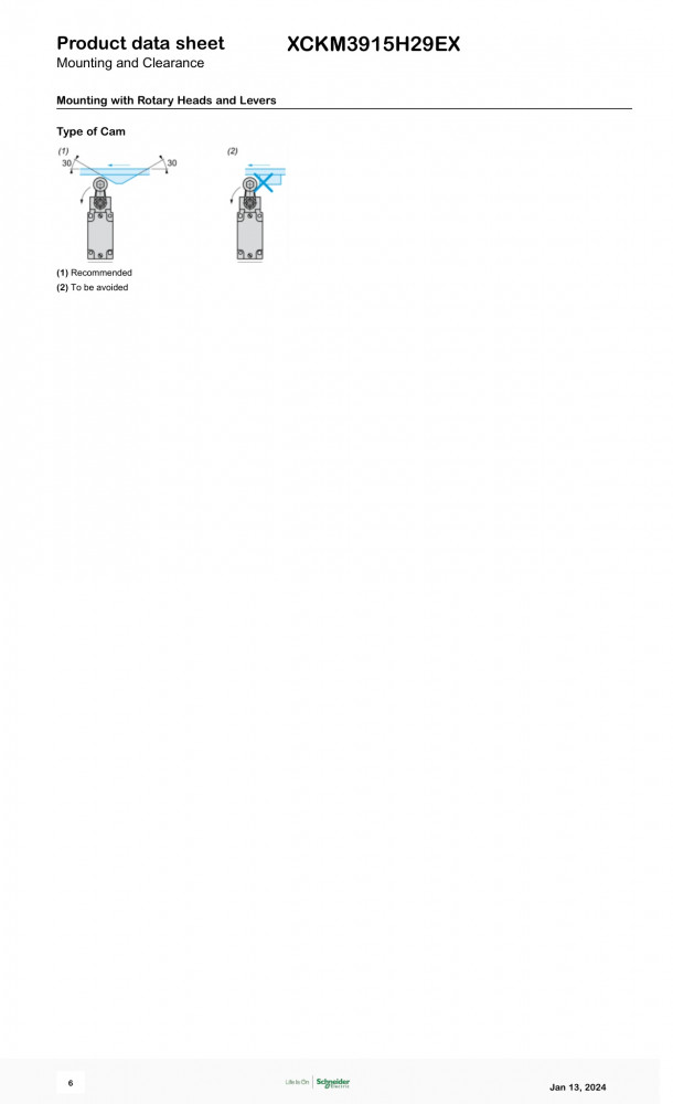 XCKM3915H29EX technical document page 6