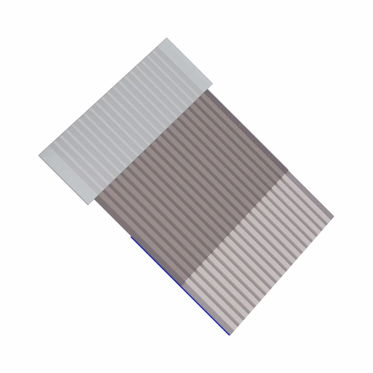 0.50mm Pitch Premo-Flex FFC Jumper, Same Side Contacts (Type A), 305.00mm Cable Length, Tin (Sn) Plating, 19 Circuits, with Shield for sale