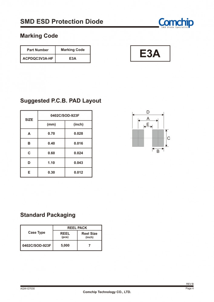 ACPDQC3V3A-HF datasheet page 4