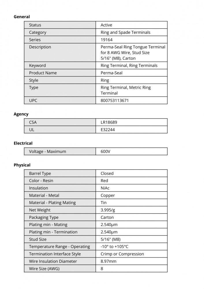 Product document page 2