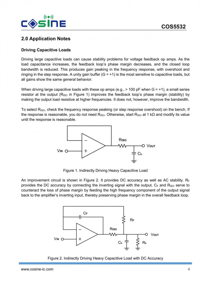 COS5532 datasheet page 4