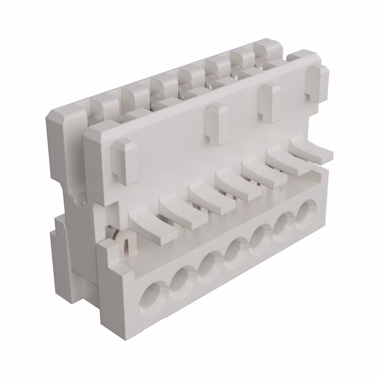 Appli-Mate RAST 2.5 IDT Housing, 2.50mm Pitch, Direct/Indirect, Female, 7 Circuits, Position Key A Removed